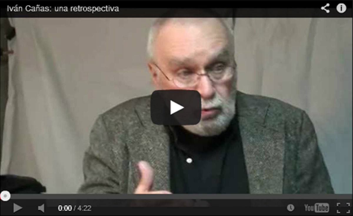 Entrevista a Iván Cañas a propósito de la exposición «Retrospectiva en ...
